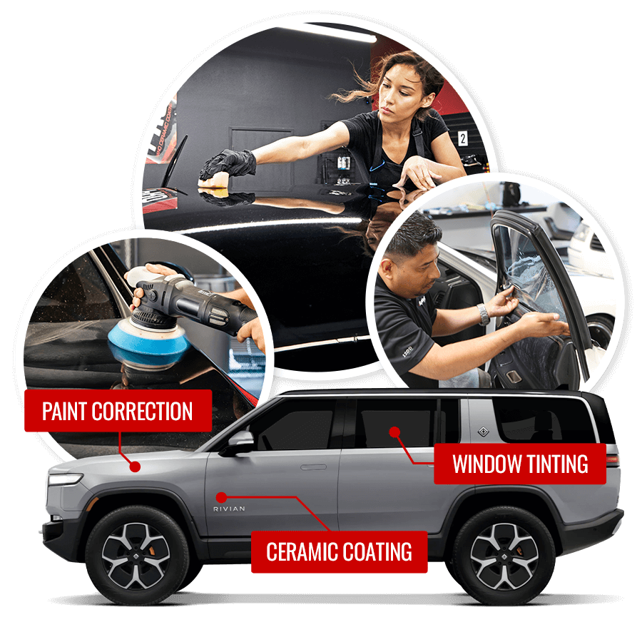 5-Day Paint Correction, Ceramic Coating, & Window Tinting Combo Packag ...